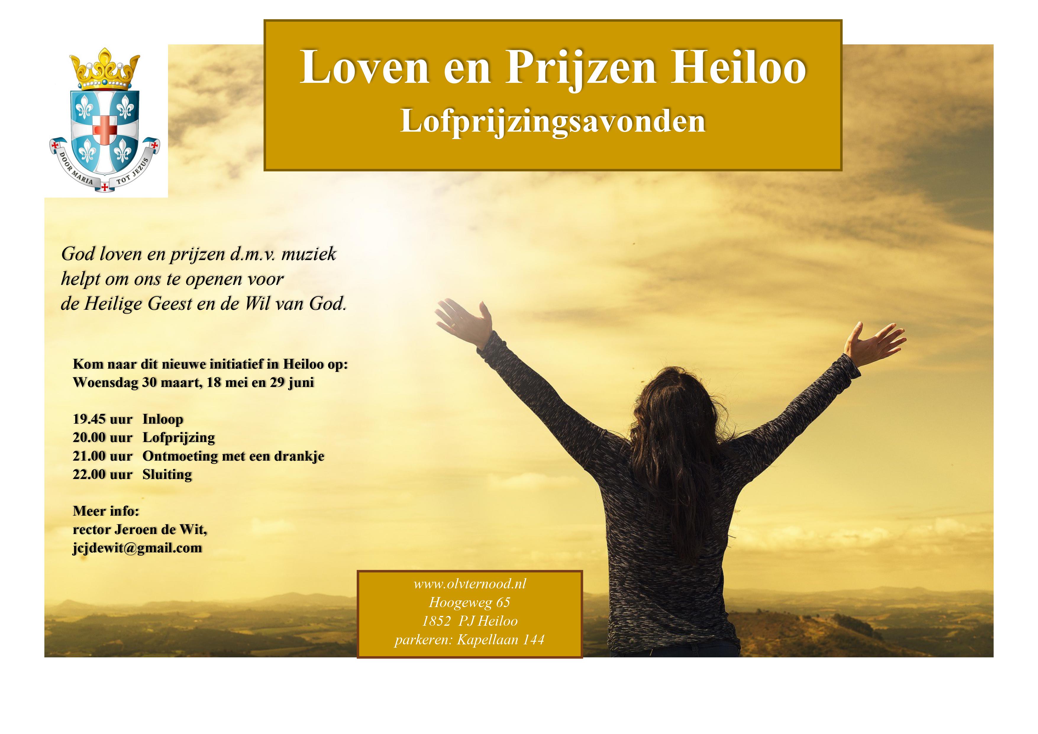 Loven en prijzen Heiloo | Onze Lieve Vrouw ter Nood Heiloo